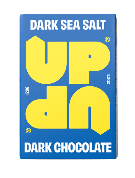 UP-UP Dark Sea Salt Chocolate 120g – quirk collective
